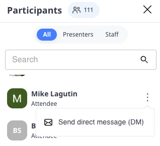 Use Bevy Virtual Meetup as an attendee – Bevy Help Center