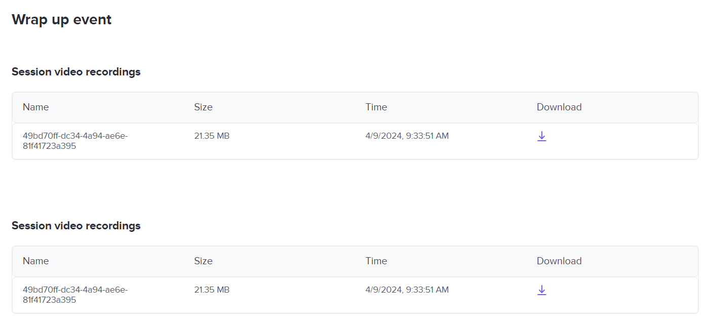 Record a Bevy Virtual Conference event – Bevy Help Center