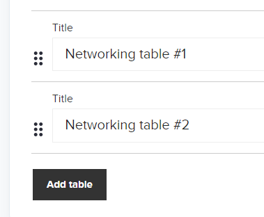 Configure networking tables – Bevy Help Center